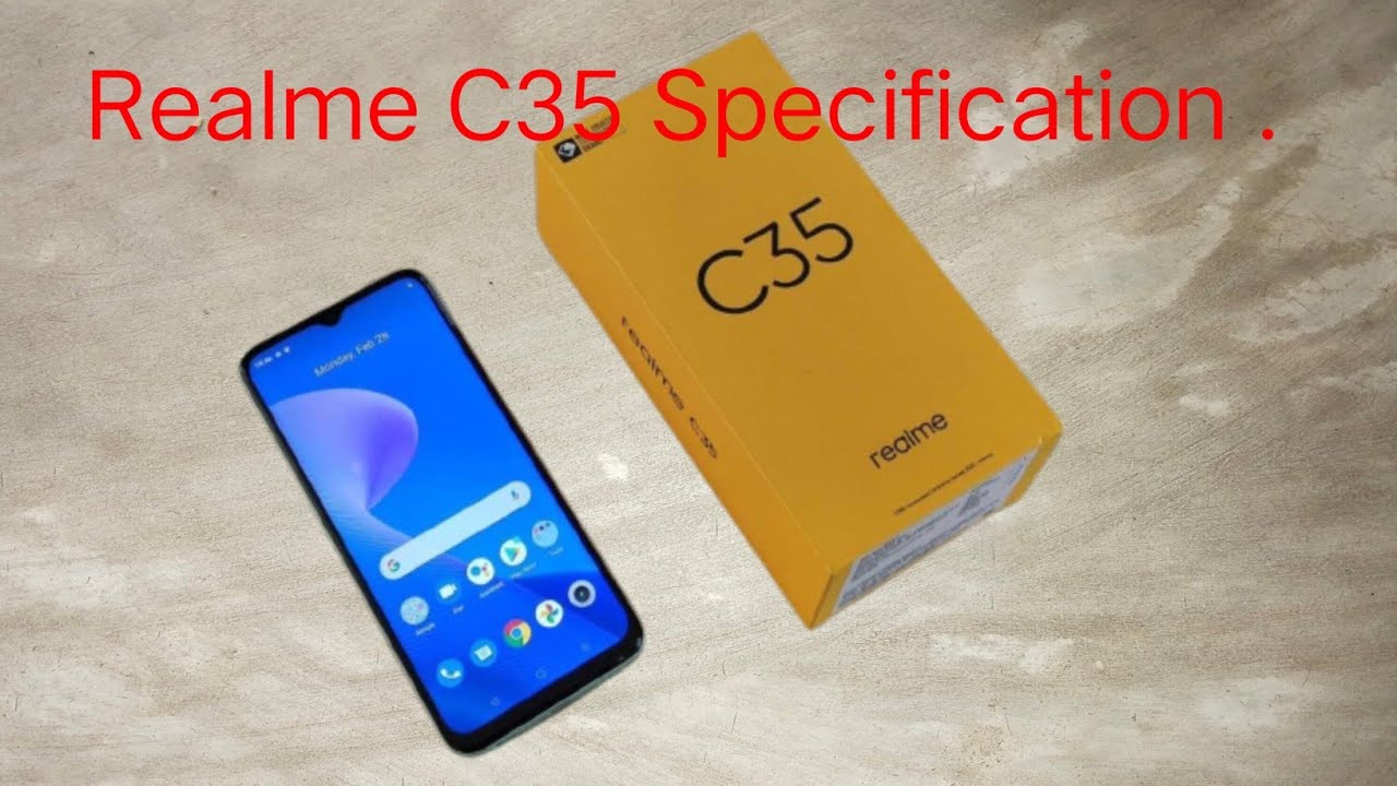 realme c35 features - YouTube