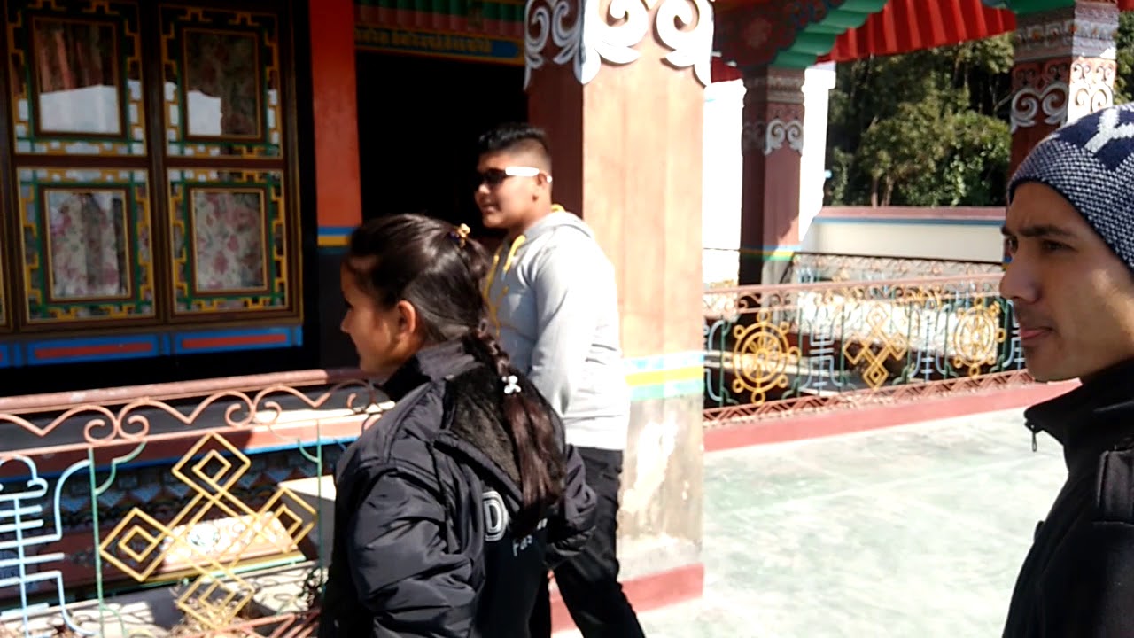 At Rumtek gumpa in sikkim - YouTube
