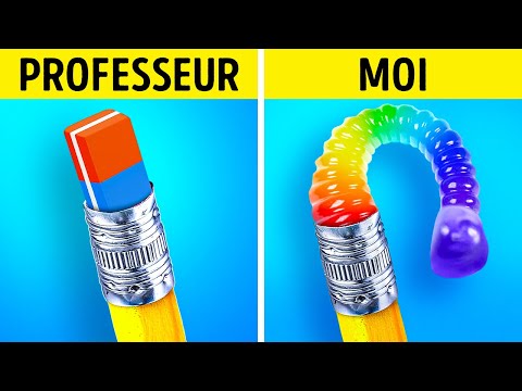 😱Manger en classe 🍭 Comment faire passer des bonbons et des snacks en classe | Idées sympas
