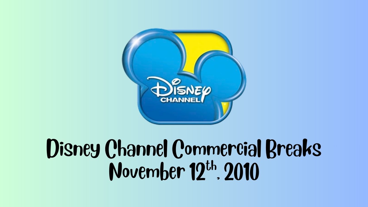 Disney Channel Commercial Breaks (November 12th, 2010) - YouTube