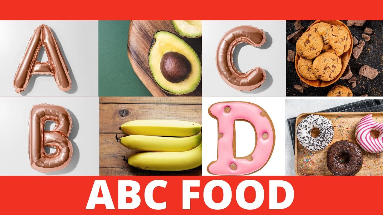 Food Alphabet for Kids |Learning Food and ABCs - YouTube