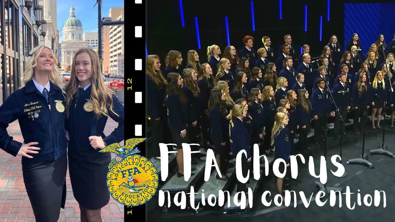 National FFA Convention Vlog | national chorus edition - YouTube