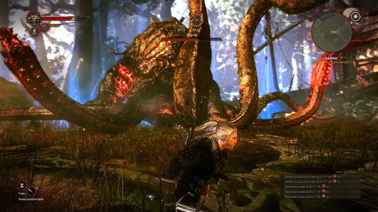 The Witcher 2 - Kayran BOSS - YouTube