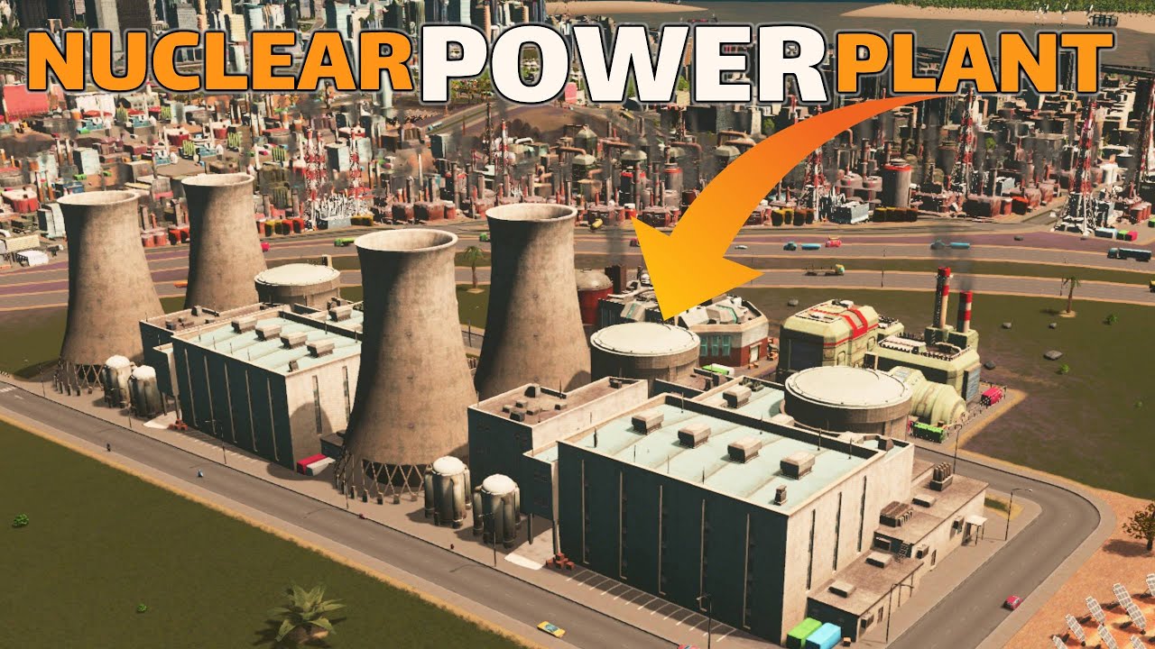I MADE NUCLEAR POWER PLANT IN MY CITY! - CITIES SKYLINES [#14] HINDI ...