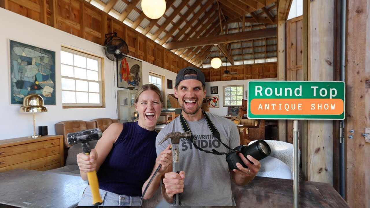 Hunting For The Perfect Antique In Round Top Texas! // Antique Finds ...