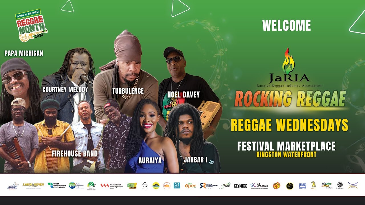 JaRIA Reggae Wednesdays – Rocking Reggae - YouTube