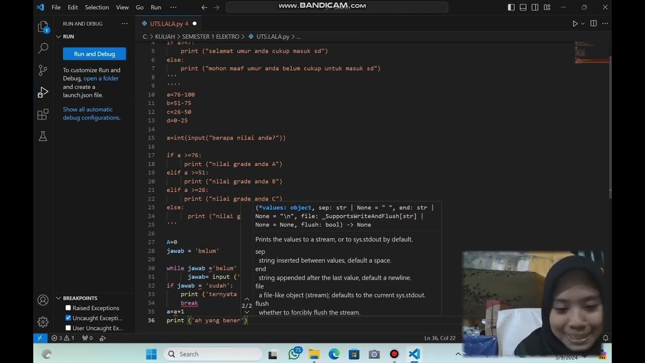 Tugas UTS pemrograman - YouTube