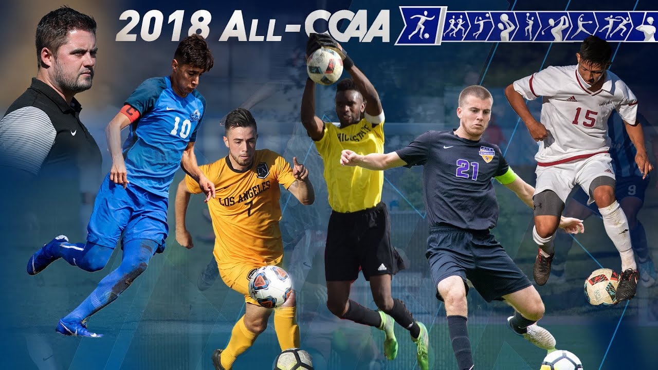 2018 CCAA Men's Soccer All-Conference Team - YouTube