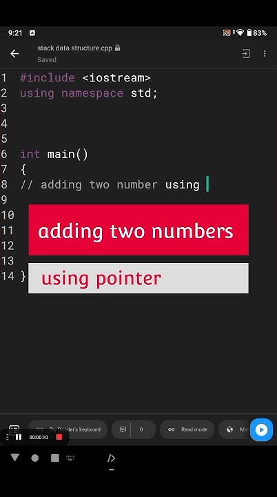 Adding Two Numbers Using Pointer In C Programming Shorts Youtube Youtube