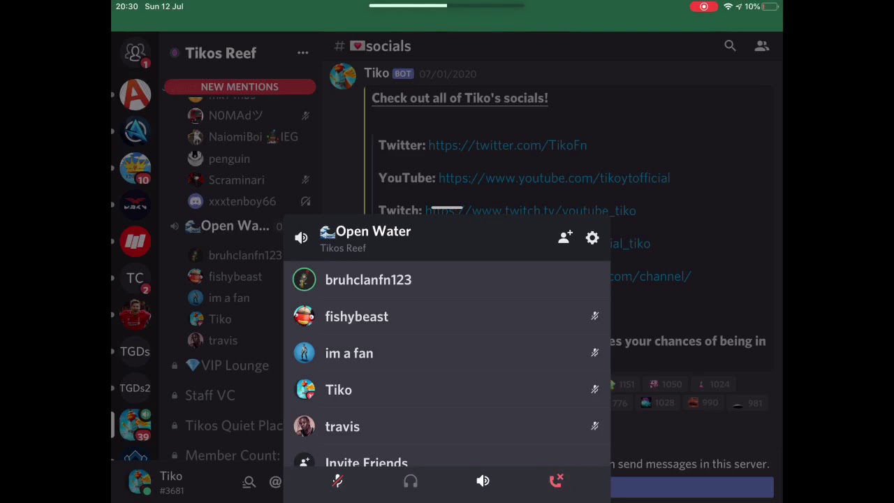 I pretended to be Tiko on Discord... - YouTube