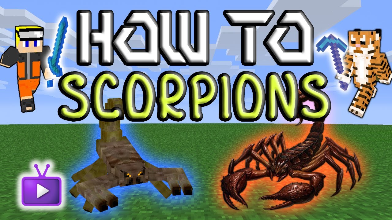 Minecraft How To: Mo' Creatures - Taming Scorpions - YouTube