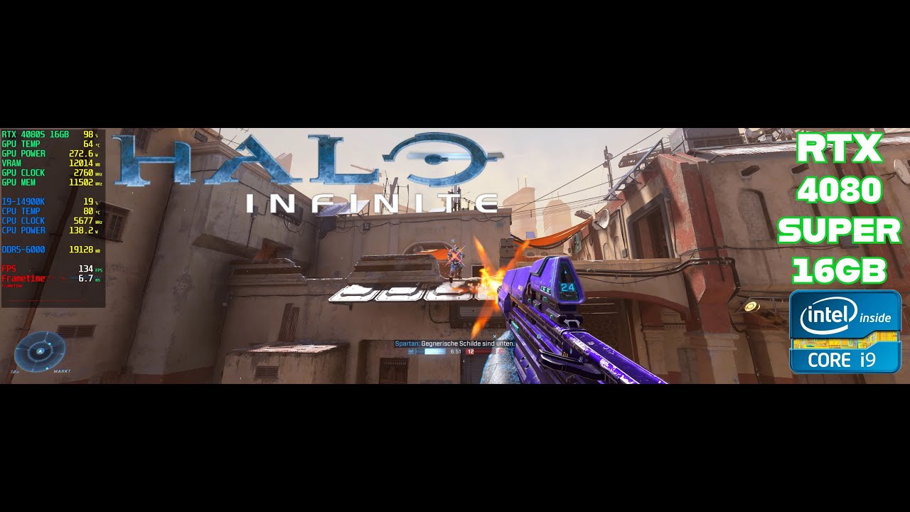 Halo Infinite | RTX 4080 Super 16GB | 5120x1440 | RTX OFF | Ultra ...