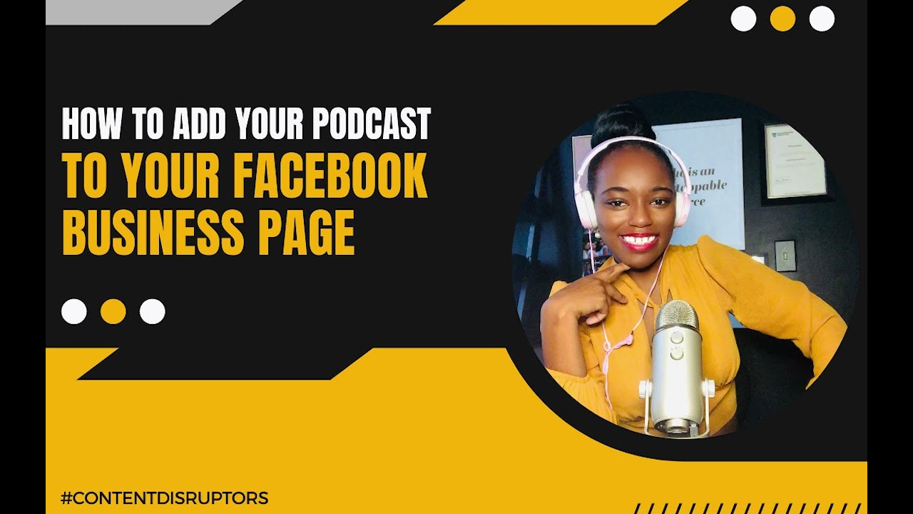 How to Add a Podcast to Your Facebook Business Page - YouTube