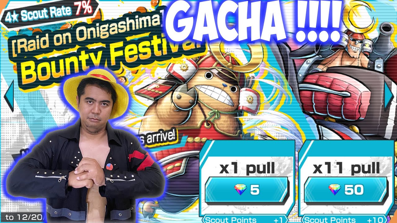 Awas Trap !!!! Gacha Bounty Festival Chopper & Franky Onigashima - One ...