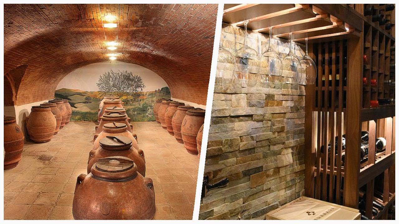 75 Limestone Floor And Terra-cotta Tile Wine Cellar Design Ideas You'll ...