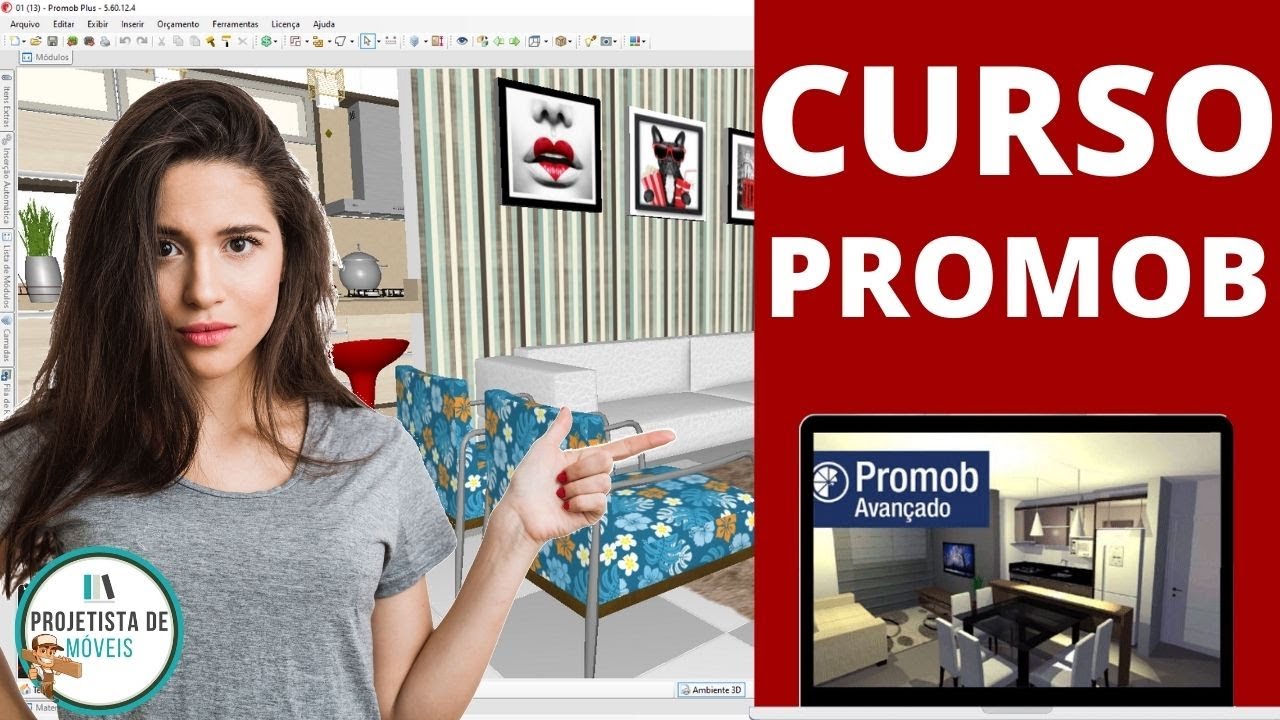 Curso Promob Aulas Passo a Passo Com Certificação - YouTube