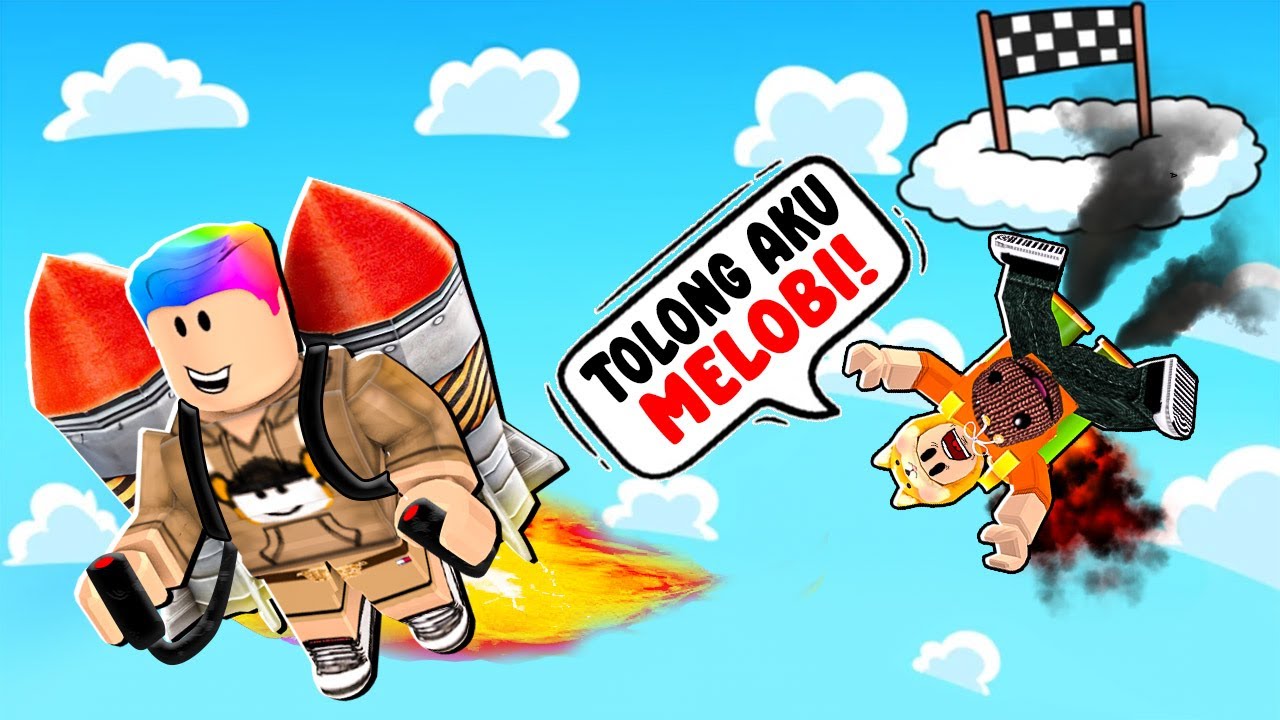 JETPACK PISANG VS JETPACK WORTEL BUTUT!! - YouTube