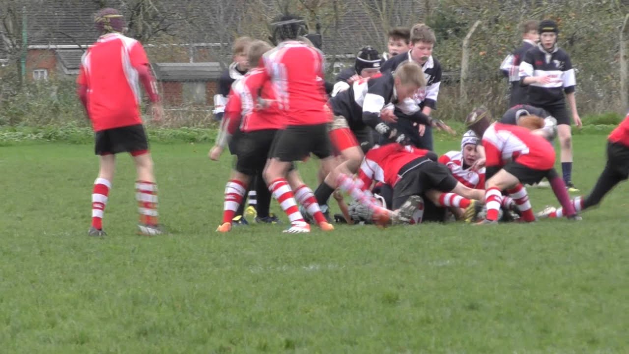 Devizes U13's Rugby November 2015 - YouTube