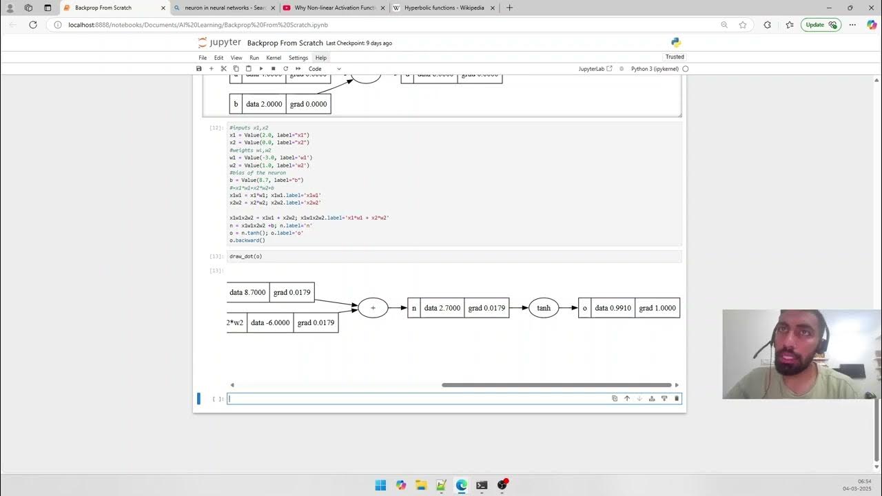 Backpropagation from Scratch | Step-by-Step Guide to Understanding Neural Networks | Part 2 ...
