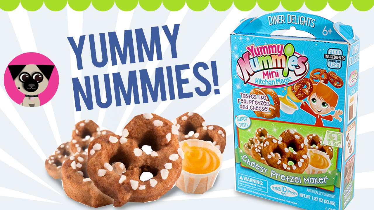 Yummy Nummies Cheesy Pretzel Maker! - YouTube