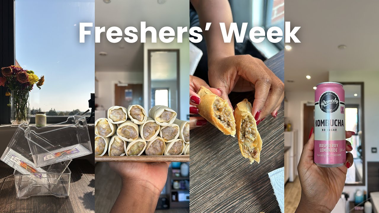 VLOG: FRESHERS'/WELCOME WEEK AT UNIVERSITY OF EXETER | SPICY BEEF ...