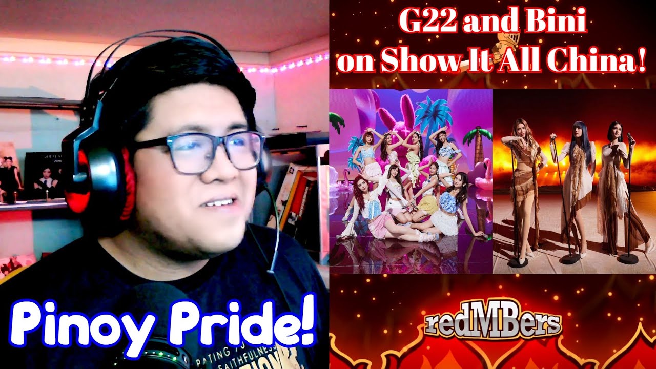 Reaction to G22 and Bini Stage Compilations on Show It All China! - YouTube