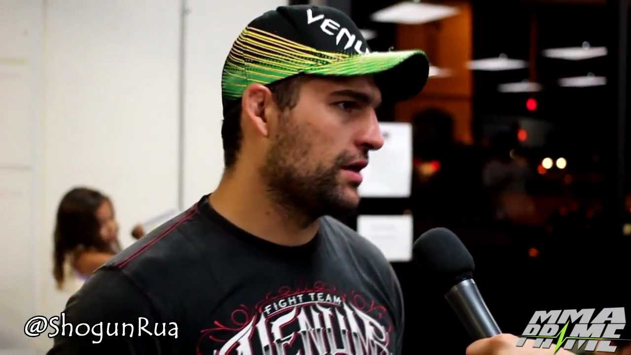 UFC and Pride Champion Shogun Rua: My Dream is to beat Nogueira - YouTube