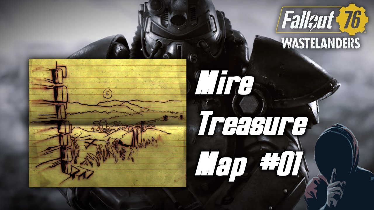 Fallout 76 Wastelanders - Mire Treasure Map #01 - YouTube