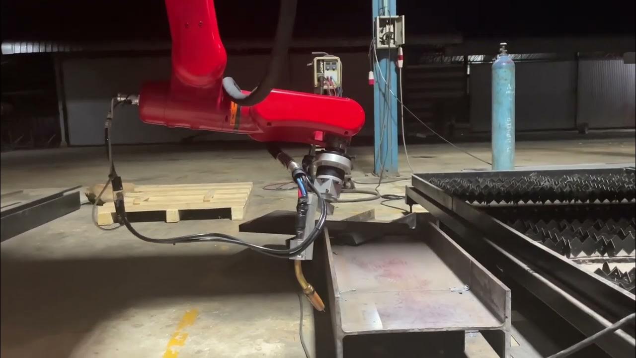 Offline searching function for NEWker robot arm - YouTube