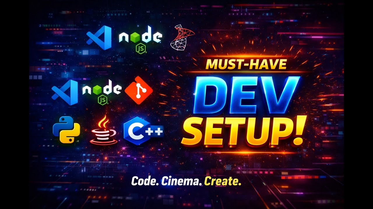 Complete Developer Setup for New Laptop | Tools, Software & Languages ...