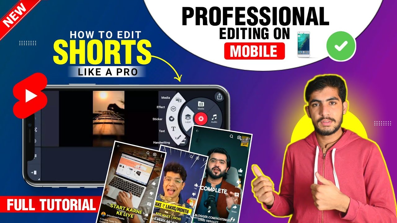 Short Video Editing Kaise Kare | Short Video Editing Tutorial In Hindi ...