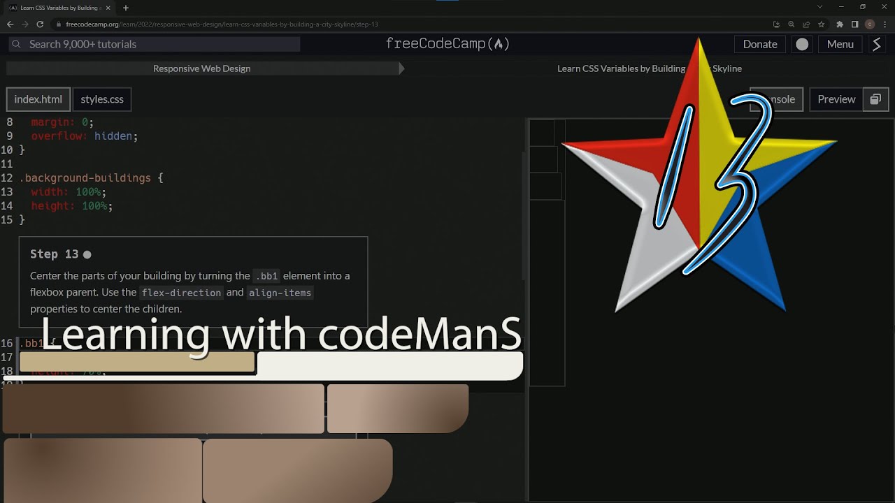Learn Css Freecodecamp Learn Css Variables By Building A City Skyline
