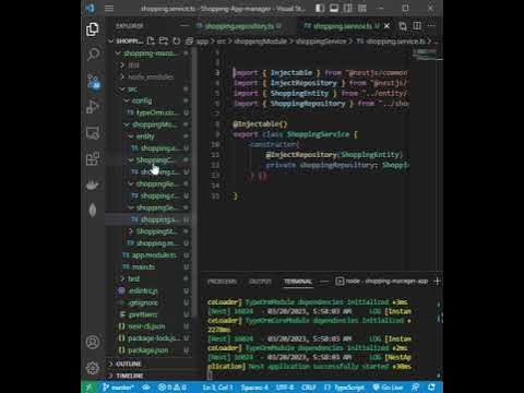 NestJs Crud operation Implementation - YouTube