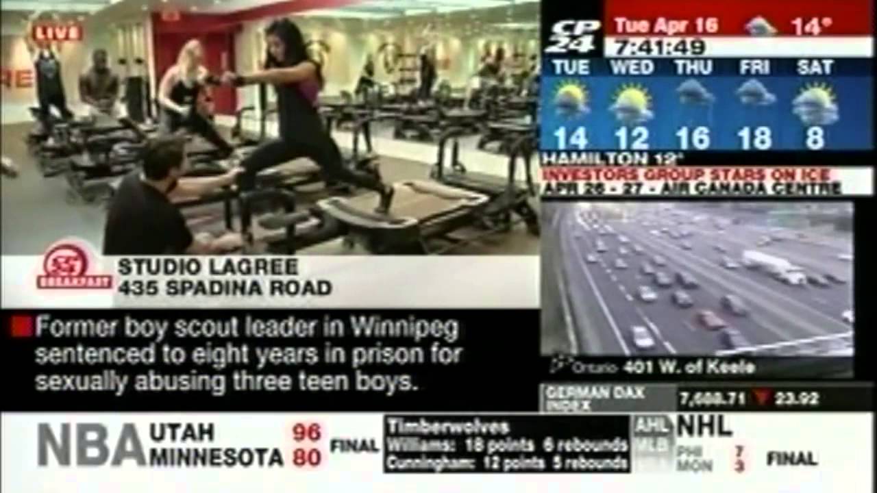 Studio Lagree featured live on CP24 - YouTube
