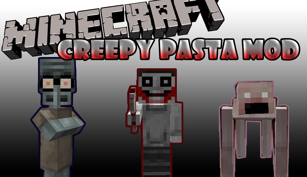 Minecraft Mod Review-CreepyPasta Craft - YouTube
