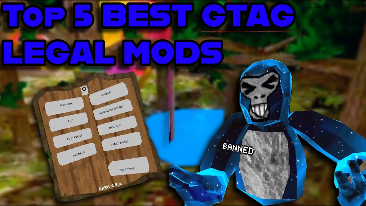 The Top 5 BEST Legal Gorilla Tag Mods In 2025 - YouTube