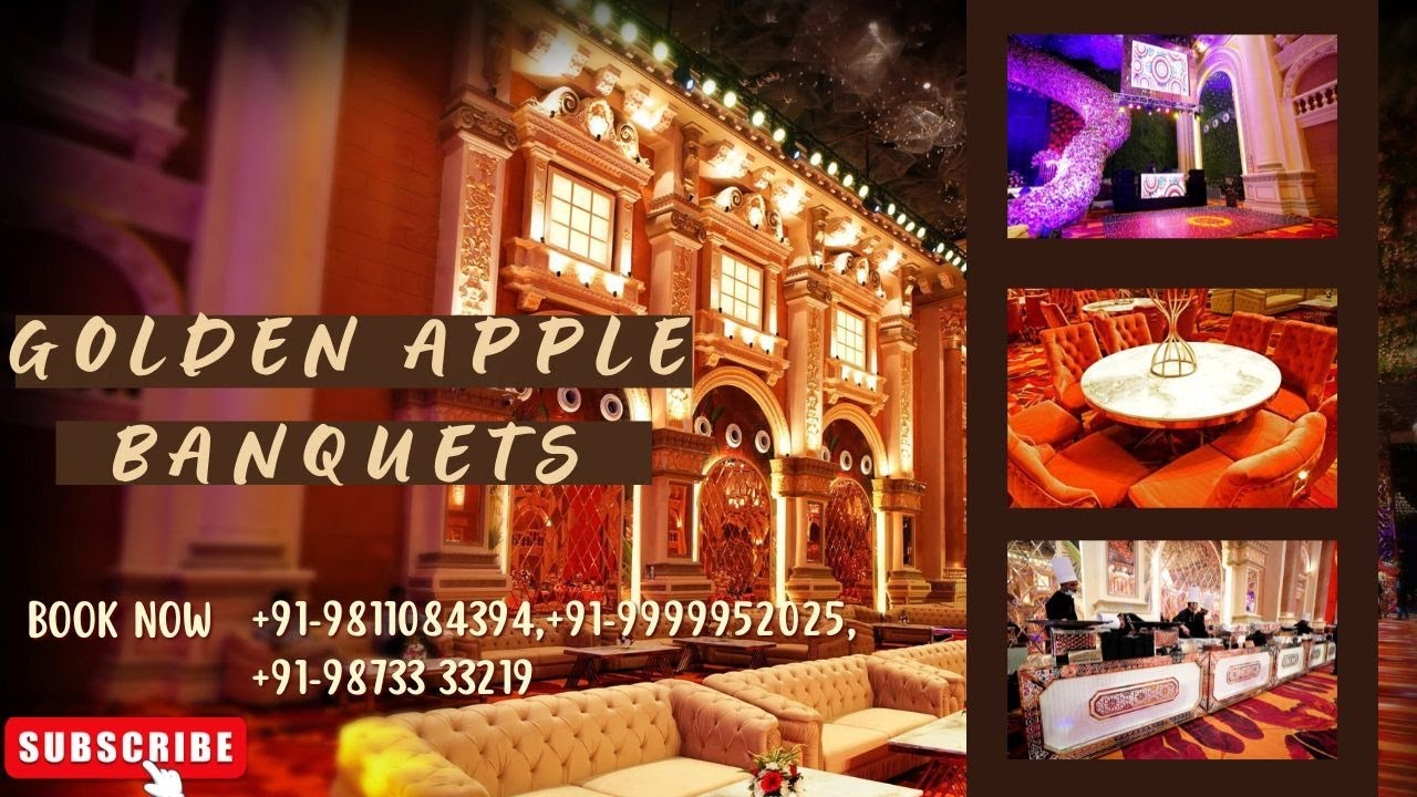 Golden Apple - Pitampura (Hall 2) | Banquet hall in Delhi | Luxury ...