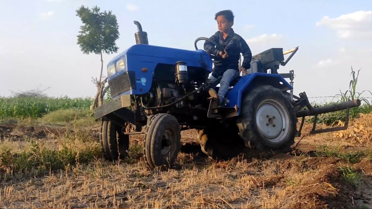 homemade mini eicher tractor making | diy tractor | ट्रैक्टर ट्राली ...
