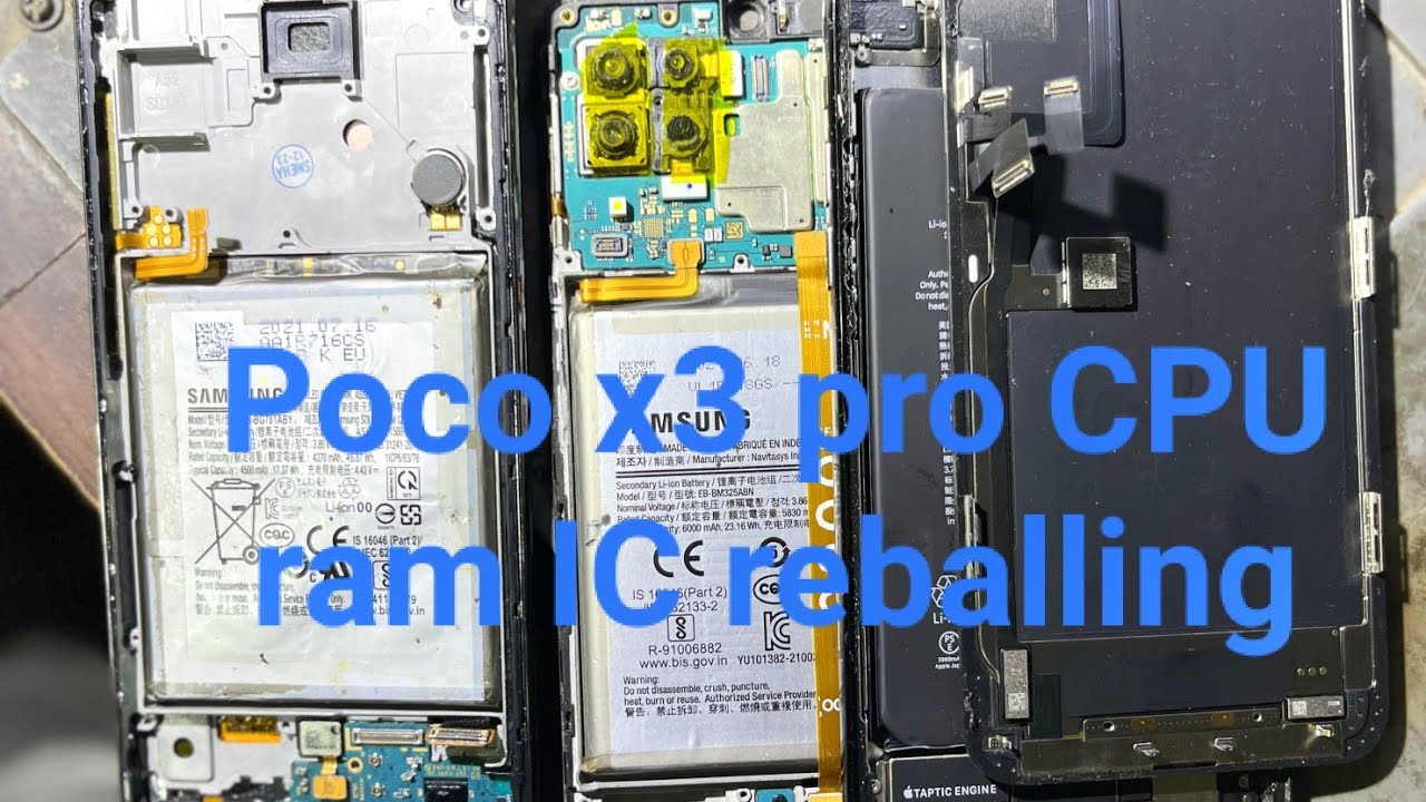 technical YouTube channel. Poco x3 pro CPU ram IC reballing - YouTube