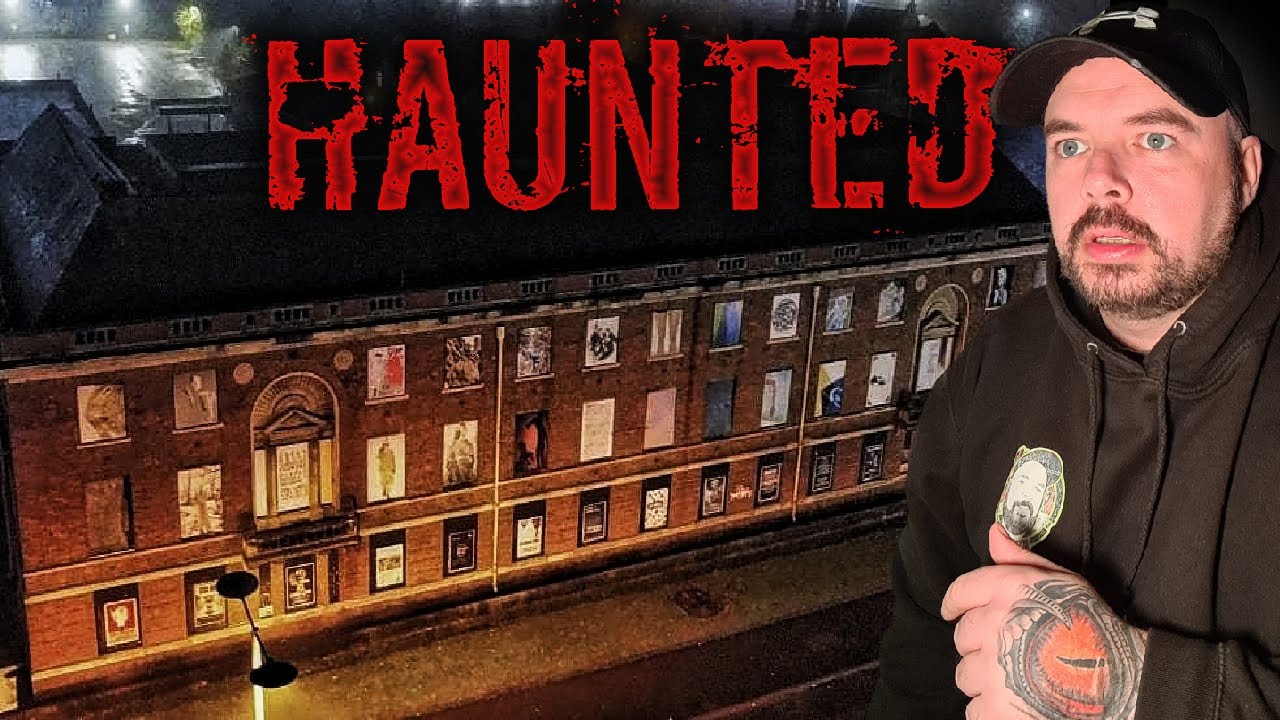 OVERNIGHT IN MOST HAUNTED ABANDONED POLICE STATION | SCARY PARANORMAL ...