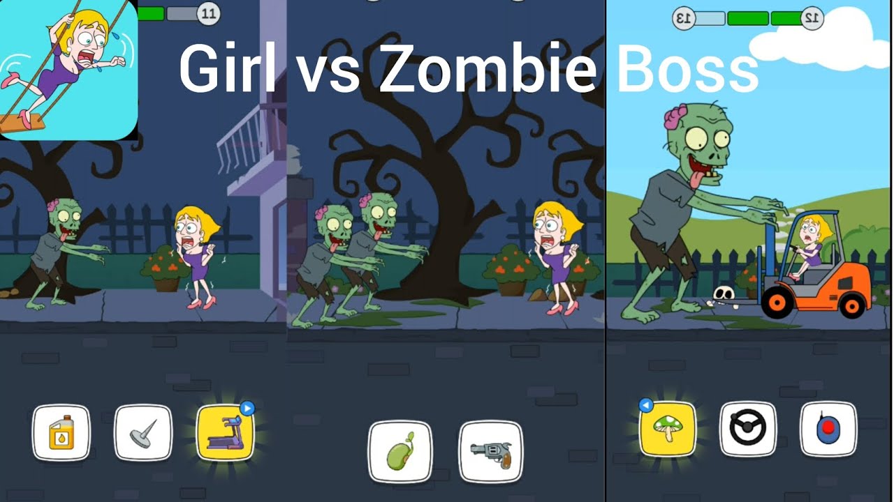 Girl vs Zombies - Save the girl - YouTube