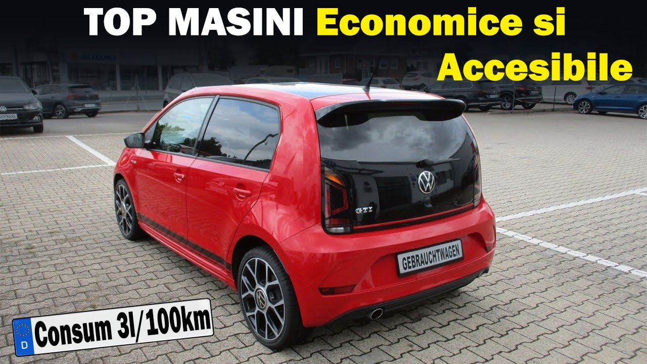 Top 5 Masini care consuma foarte putin ( 3l/100km) pe care le poti ...