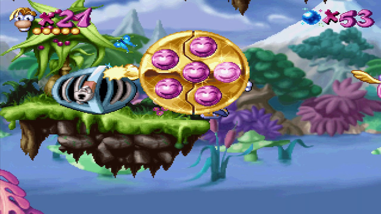 Rayman 1: Part 6: Back to Anguish Lagoon (1 Cage Left) - YouTube