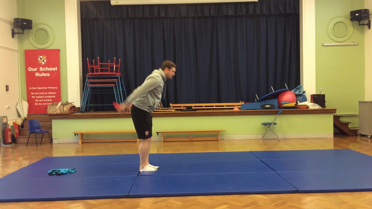 Flight and landing on two or one foot - YouTube