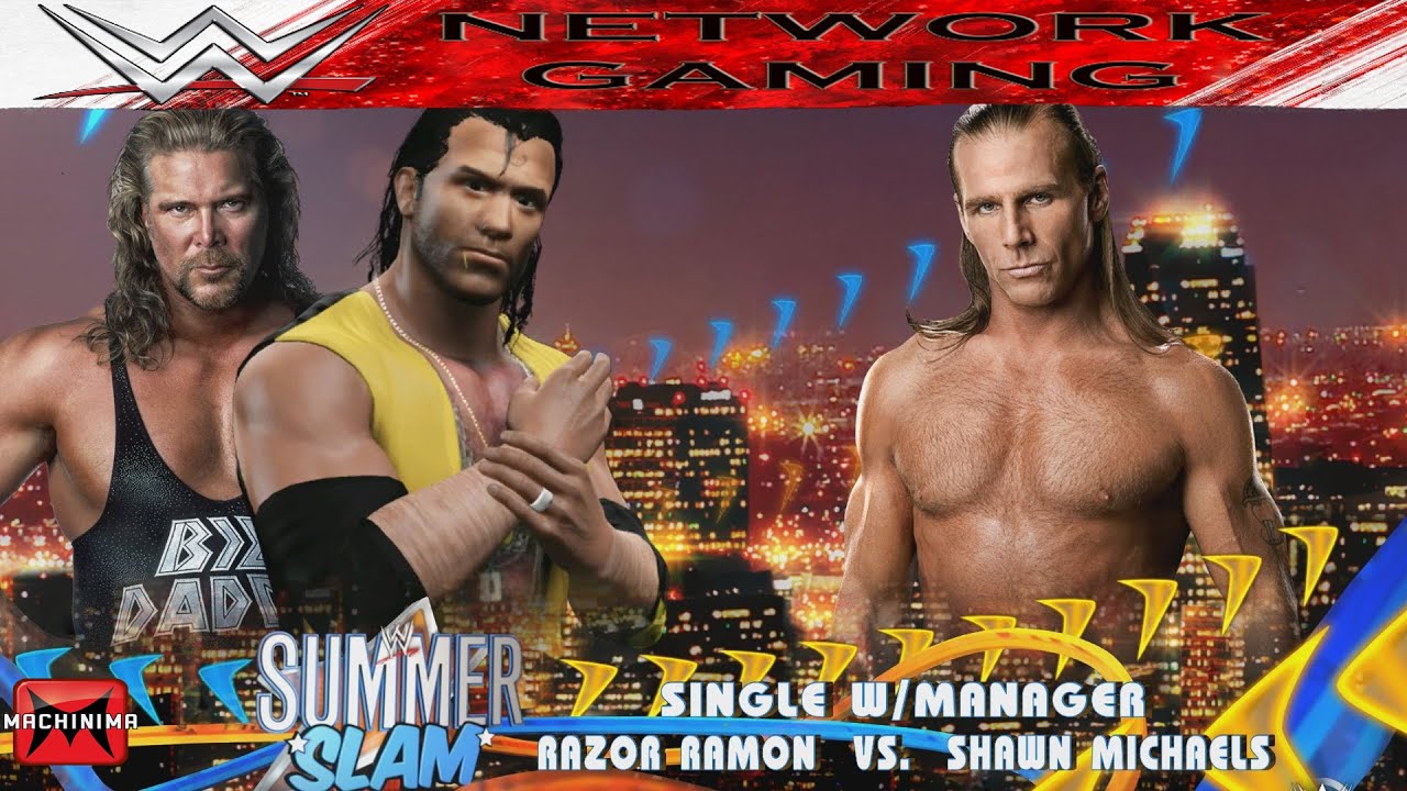 Razor Ramon vs Shawn Michaels I WWE Summerslam I WWE 2K15 Gameplay ...