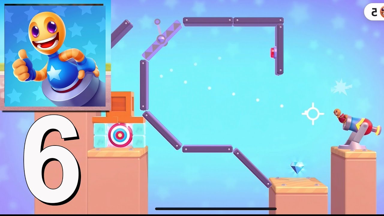 Rocket Buddy - Gameplay Walkthrough Part 6 - Ricochet: Levels 31-60 ...