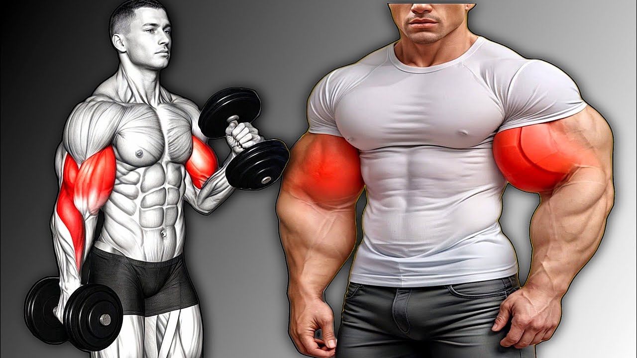 Most Effective Biceps Workout With Dumbbells Only - YouTube