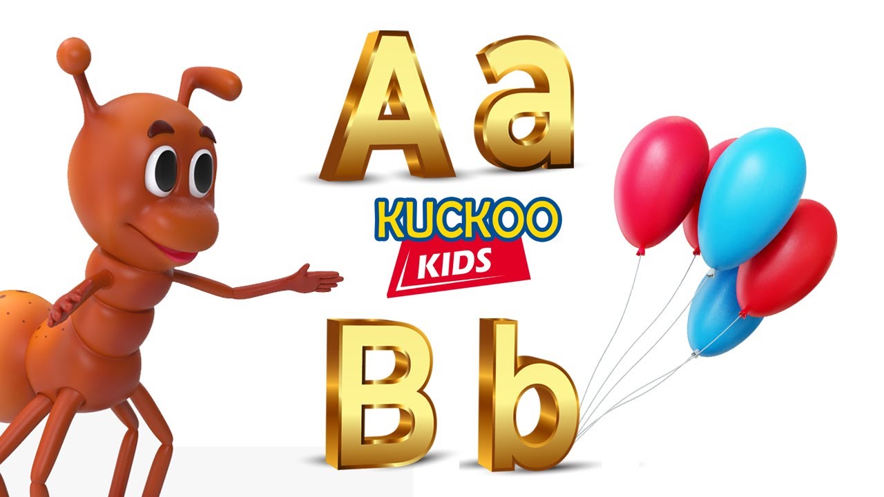 ABC abc Learn Alphabets English For Kids Series-2 By Kuckoo Kids!! A-Z ...