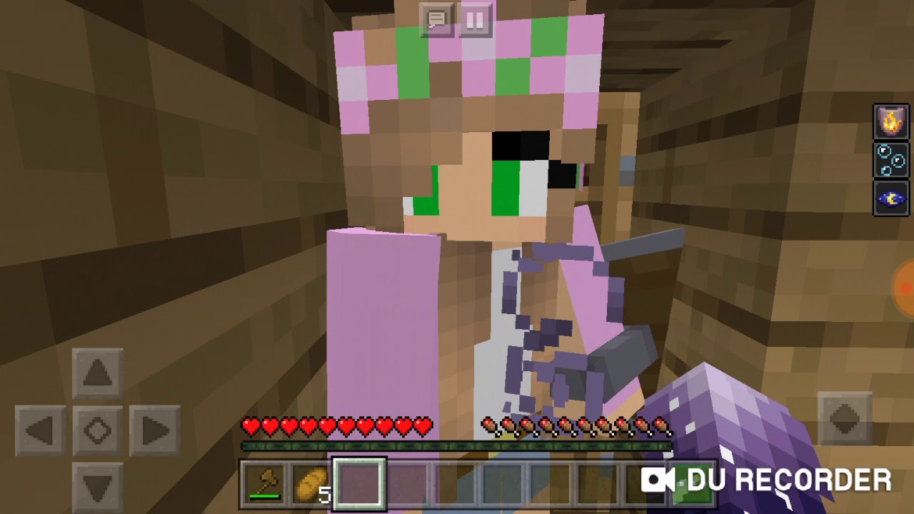 Me and alexa playing Minecraft together - YouTube