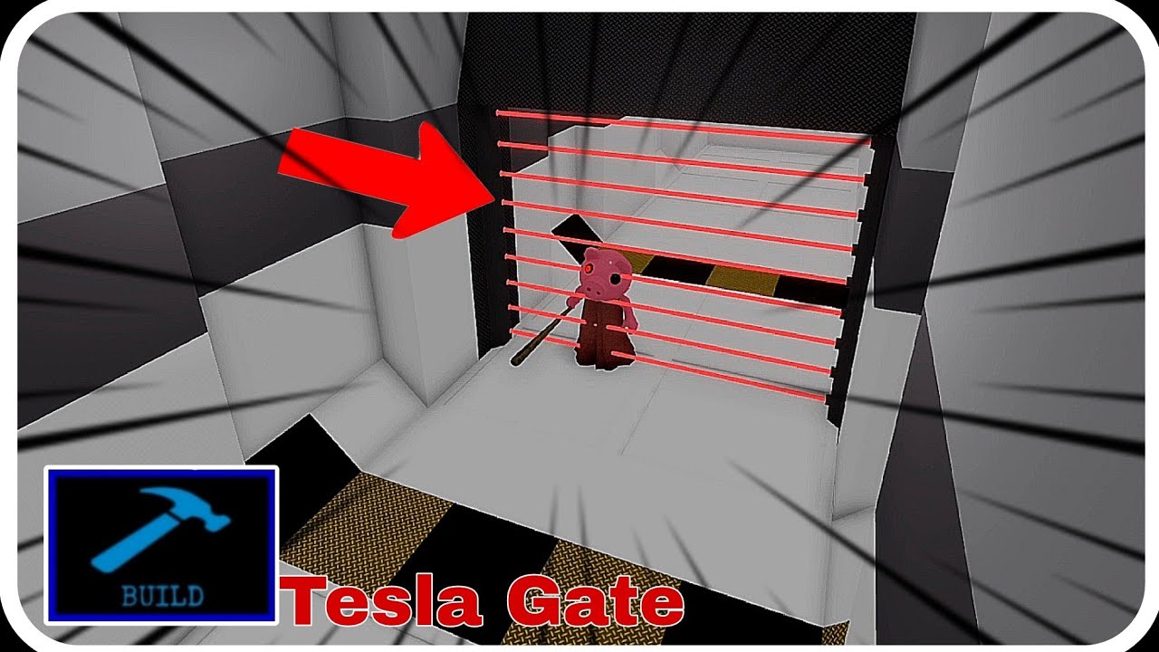 Piggy Build Mode Links Tips and Tricks Part 1 |Tesla Gate| Laser ...